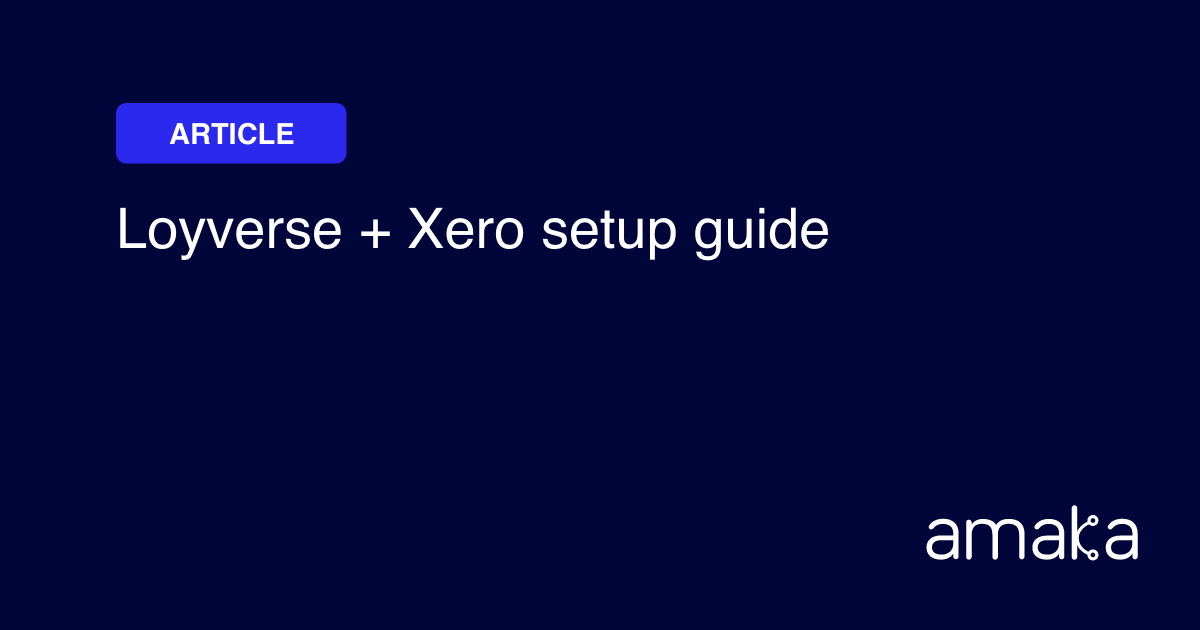 Loyverse + Xero Setup Guide | How to Sync Loyverse with Xero | Amaka